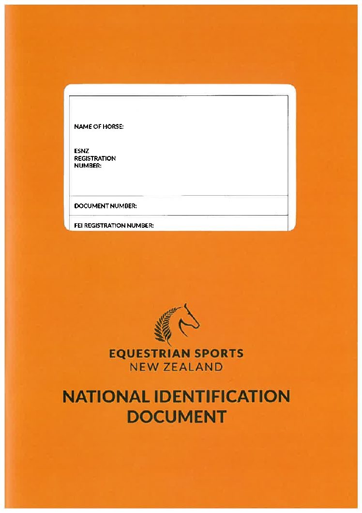 National Equine Identification Book